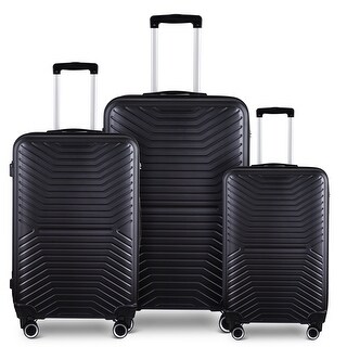 Luxurious Luggage Horizontal Texture Finish, Travel Luggage Sets ...