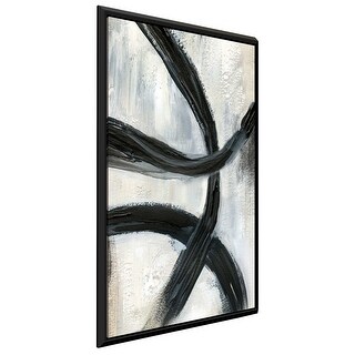 "Abstract Rings II (Vertical" Print on Floating Canvas - Bed Bath ...