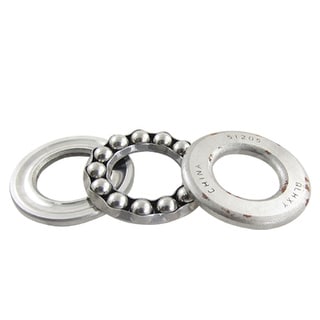 25mm x 47mm x 15mm Ball Thrust Ball Bearing 51205 - Silver Tone - Bed ...