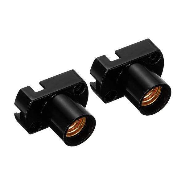 2Pcs Screw-In E12 Mini Bulb Holder Screw Type Beads Lamp Bases Socket ...