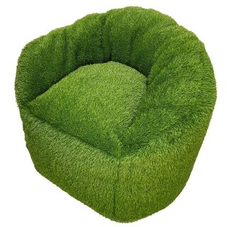 Sofa Green with Handrail Turf Topiary - 33in - Bed Bath & Beyond - 40217374