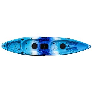 Fishing Kayaks, 12.4FT，2 Person Sit on Top Kayak for Adults with Paddle ...