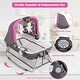 4-in-1 Convertible Portable Baby Playard Newborn Napper with Music and ...