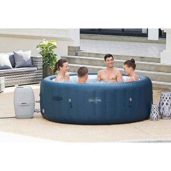 Bestway SaluSpa Milan Airjet Plus Inflatable Hot Tub Spa w/ Intex ...