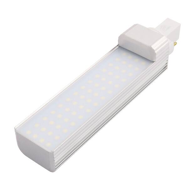 AC/DV 12V 10W 4000K G23 2P Horizontal Recessed LED Light Tube Milky ...