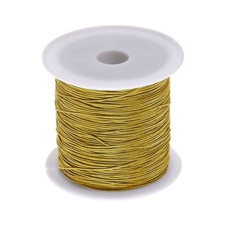 1 Roll Nylon Beading Thread Knotting Cord 0.6mm 50 Yards Satin String ...