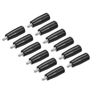 Revolving Handle Grip, 12Pcs M6x50mm(DxL) Threaded Handwheel for Lathe ...