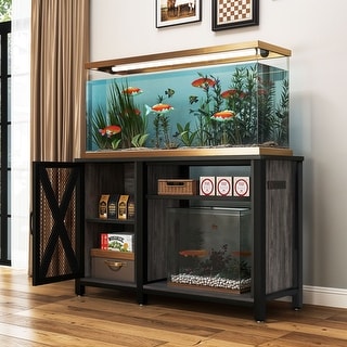 Moasis Heavy Duty Aquarium Fish Stand With Power Outlets - Bed Bath ...