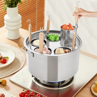 37L/39qt Stainless Steel Pasta Cooker Insert Set - Bed Bath & Beyond ...