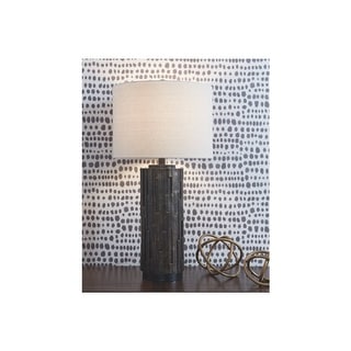 Makya Poly Table Lamp 2CN - Black L243234 Makya Poly Table Lamp - Bed ...