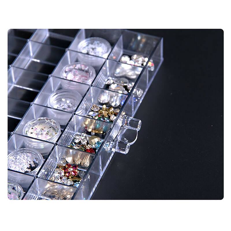 Collan 5 Layer Clear Jewelry Organizer Supplies Sequence Organizer - 5 ...