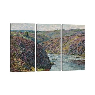 iCanvas "Ravines of the Creuse at the End of the Day, 1889" by Claude ...