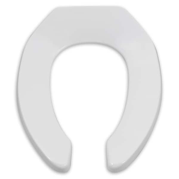 American Standard Elongated Open-Front Toilet Seat with Matching - Bed ...