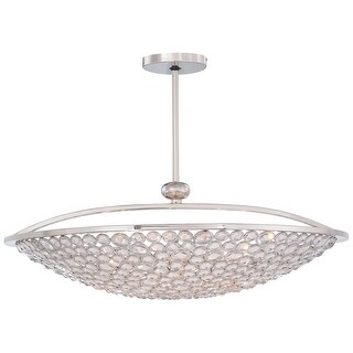 Metropolitan N6758-613 10 Light Bowl Shaped Pendant from the Magique ...