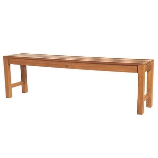 Teak Shower Bench Coach 59" (150 cm) - Bed Bath & Beyond - 39190067