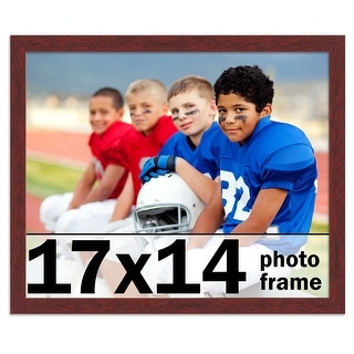 17x14 Frame Brown Picture Frame - Complete Modern Photo Frame Includes ...