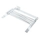 Wall Mounted Foldable Swivel Drying Rack with Hooks - Bed Bath & Beyond ...