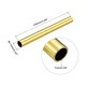 Brass Round Tube Pipe Tubing 3 Pcs - Gold Tone - Bed Bath & Beyond ...