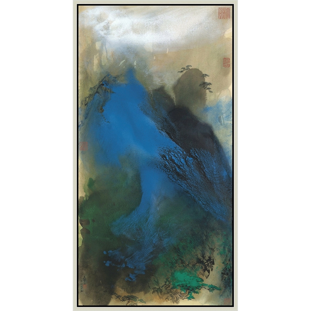 Splash Ink Landscape 2 by Chang Dai-Chien (Zhang Daqian) Giclee Print ...