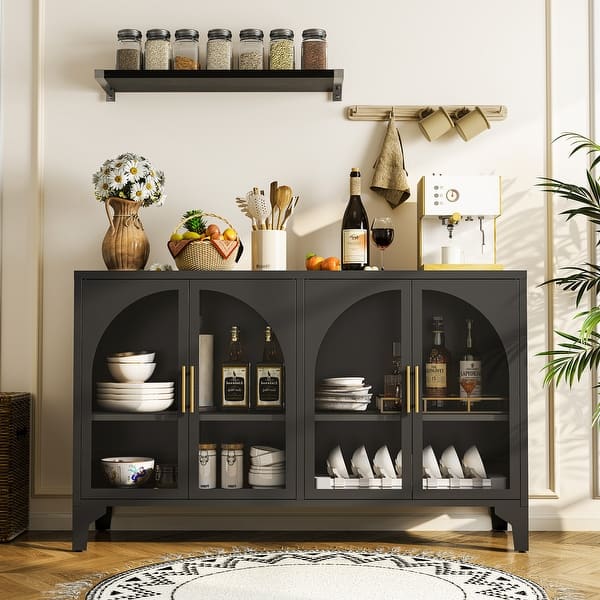 metal sideboard buffet