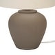 Nourison 20" Rustic Ceramic Pot Table Lamp - Bed Bath & Beyond - 39926174