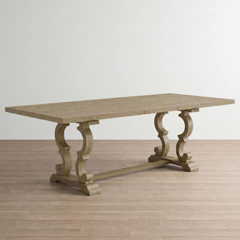 Rustic, Trestle Dining Tables - Overstock