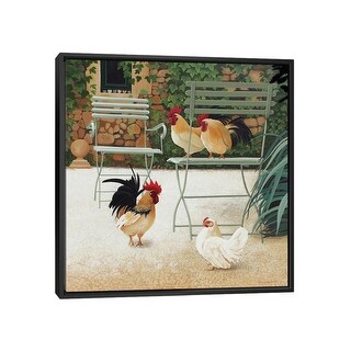 iCanvas "Daudet, Pagnol, Giono, And Suzanne" by Paule Bernard Roussel ...