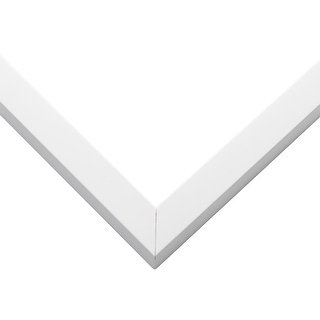 18x15 Shadow Box Frame White | 1 inches Deep Real Wood Contemporary ...