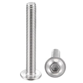 Flanged Button Head Socket Cap Screws, 304 Stainless Steel, Fully ...