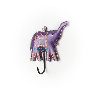 Henna Treasure Hook - Elephant - 5"L x 3"W - Bed Bath & Beyond - 32385530