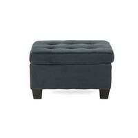 Canterbury Upholstered Tufted Ottoman by Christopher Knight Home - On ...