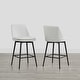 Spruce & Spring Ariel Counter Height Swivel Barstool Set - Bed Bath ...