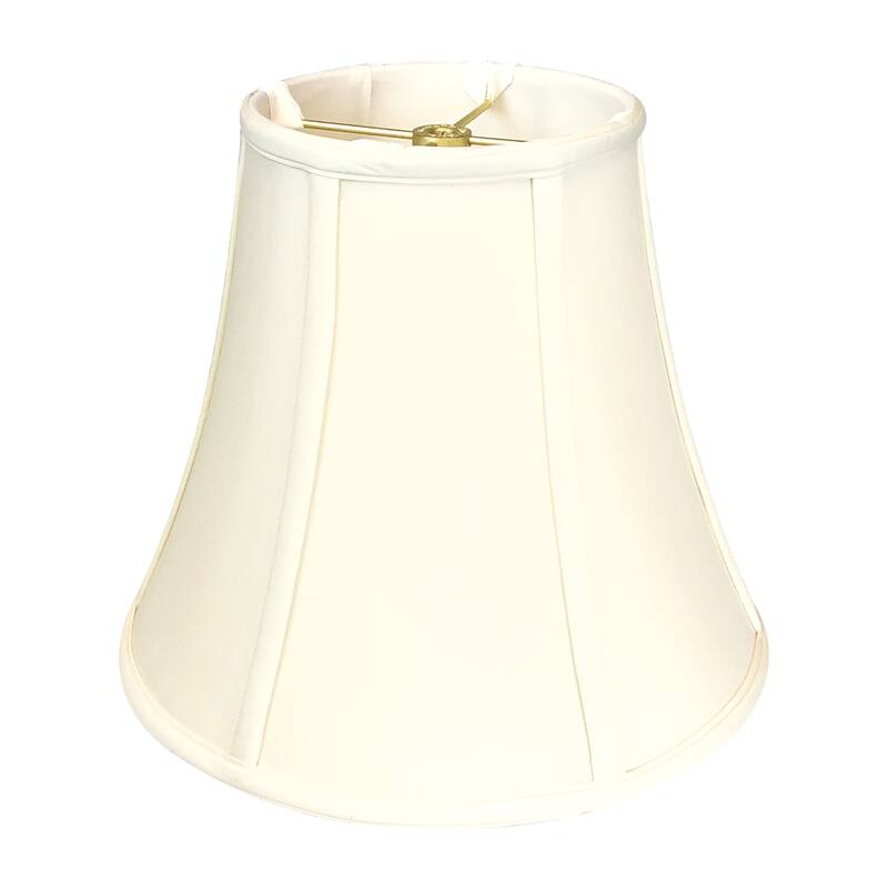 Royal Designs True Bell Basic Lamp Shade, V Notch Fitter, Eggshell ...