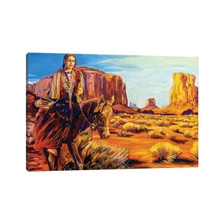 iCanvas "Traveling Across Monument Valley" by Greg Heil Canvas Print ...