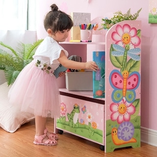 Fantasy Fields - Magic Garden Toy Organizer with Rolling Storage Box ...
