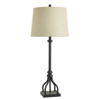 Industrial Bronze Table Lamp - Classic Metal Design - Bed Bath & Beyond ...