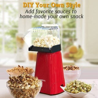 1200W Electric Popcorn Poppers Machine with Measuring Cup - Bed Bath ...