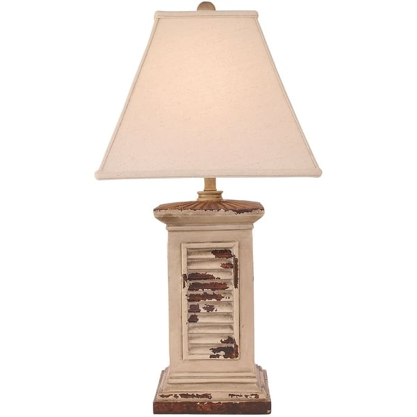 Casual Square Shutter Table Lamp - Bed Bath & Beyond - 36137213