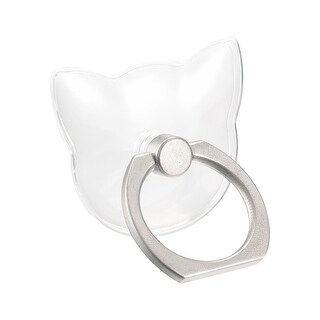 Transparent Phone Ring Holder, Clear Finger Grip Stand (Cat Shape ...
