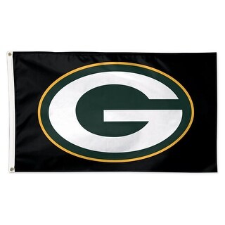 Green Bay Packers Deluxe 3' x 5' Flag, Black - Bed Bath & Beyond - 39118961