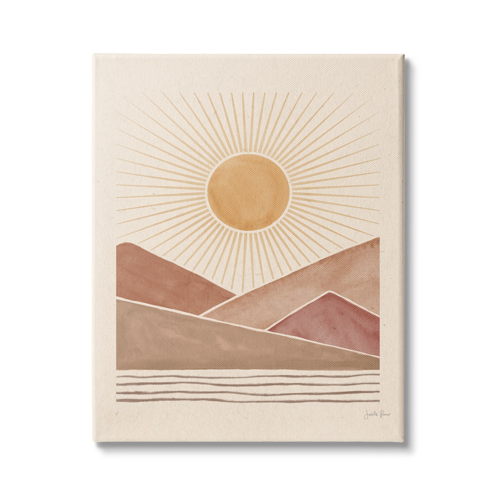 desert sunrise pattern