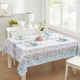 Nottingham Double Border Tablecloth - Bed Bath & Beyond - 42872315