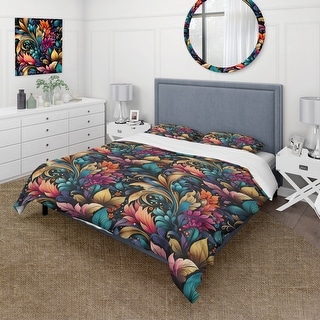 Designart "Bohemian Rhapsody Paisley Pattern XIII" paisley Bedding ...