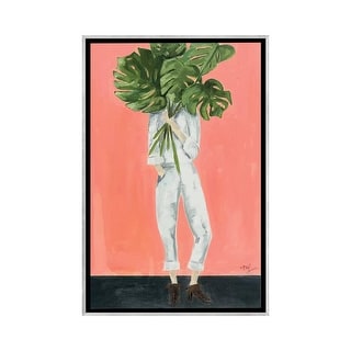 iCanvas "Monstera" by Meredith Steele Framed - Bed Bath & Beyond - 37645617