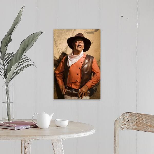john wayne canvas art
