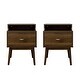 Curtisian Nightstands with Hutch by Christopher Knight Home - Bed Bath ...