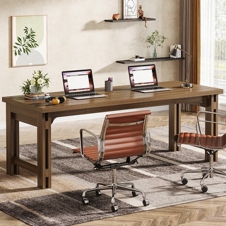 79-Inch Two-Person Desk, Extra Long Computer Desk - Bed Bath & Beyond ...