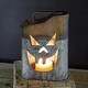 Jack-O'-Lantern Gas Can Luminary - 8''W x 4''D x 11''H - Bed Bath ...