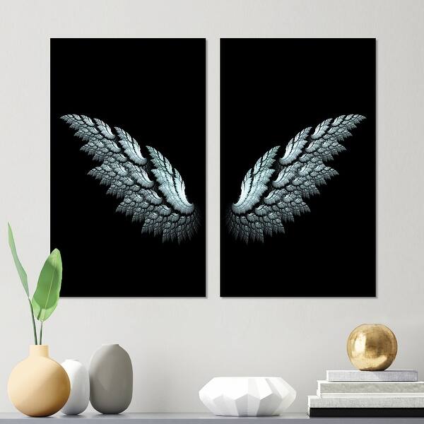 angel background black