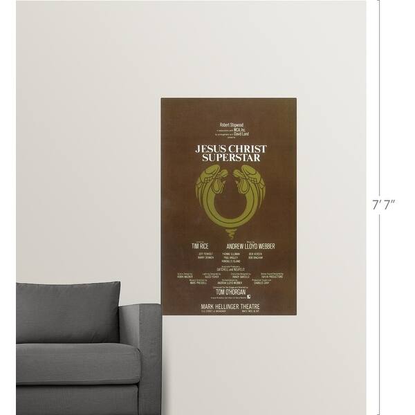 "Jesus Christ Superstar (Broadway) (1971)" Poster Print - Multi - Bed ...